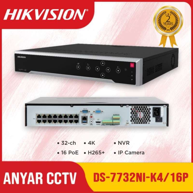 Promo Nvr Ip Camera Hikvision 32ch Ds-7732ni-k4/16p Resmi 2thn Diskon ... Promo Nvr Ip Camera Hikvision 32ch Ds-7732ni-k4/16p Resmi 2thn Diskon ...