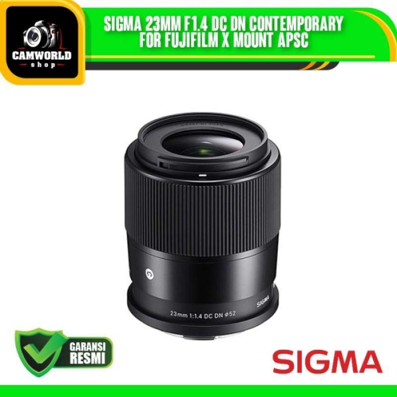 Promo Sigma 23mm F1.4 Dc Dn Contemporary For Fujifilm X Mount Apsc ...