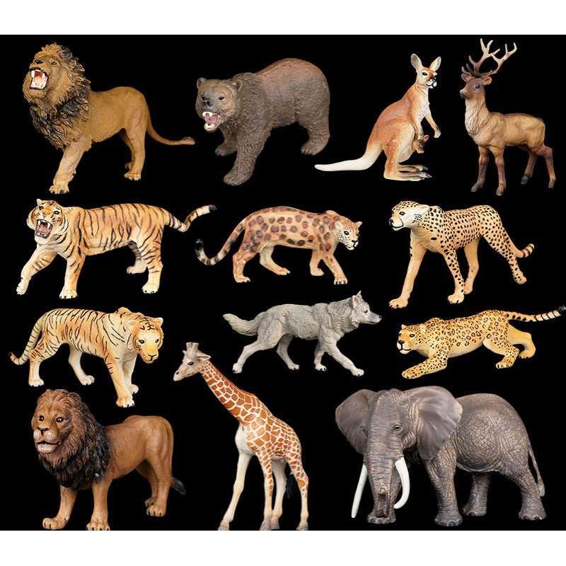 Promo Figure Hewan Animal Model Toys Koleksi Mainan Binatang Karet ...