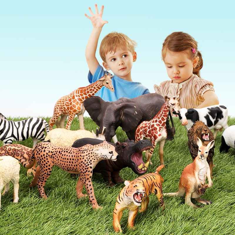Promo Figure Hewan Animal Model Toys Koleksi Mainan Binatang Karet ...