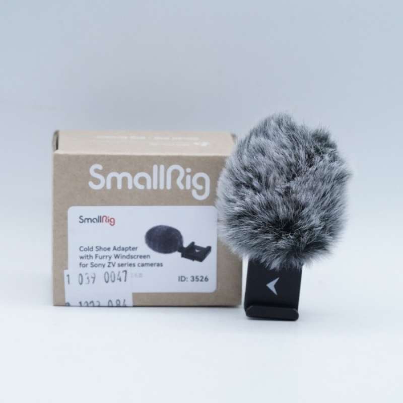 Promo Smallrig Cold Shoe Adapter Windshield Furry Zv-e10 Windscreen ...