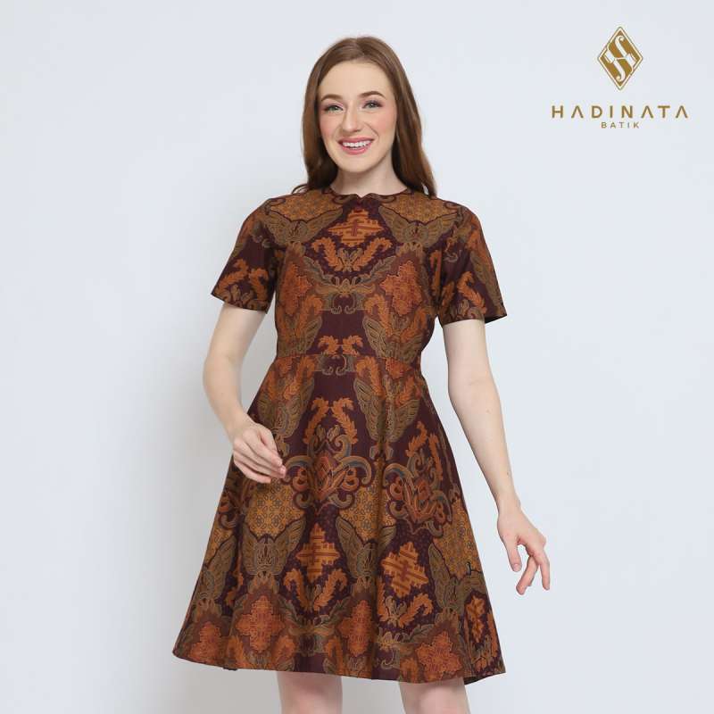 Promo Hadinata Batik Wanita Dress Furing Mohini Mohan - L Diskon 50% Di Seller Hadinata Batik ...