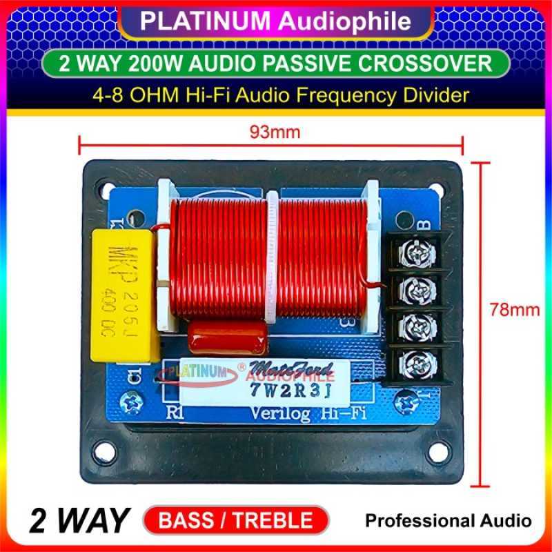 Promo Crossover Pasif 3 Way Sound Voice 650 - 1000 Watt Woofer Mid ...