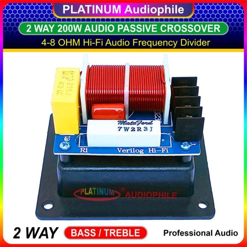 Promo Crossover Pasif 3 Way Sound Voice 650 - 1000 Watt Woofer Mid ...