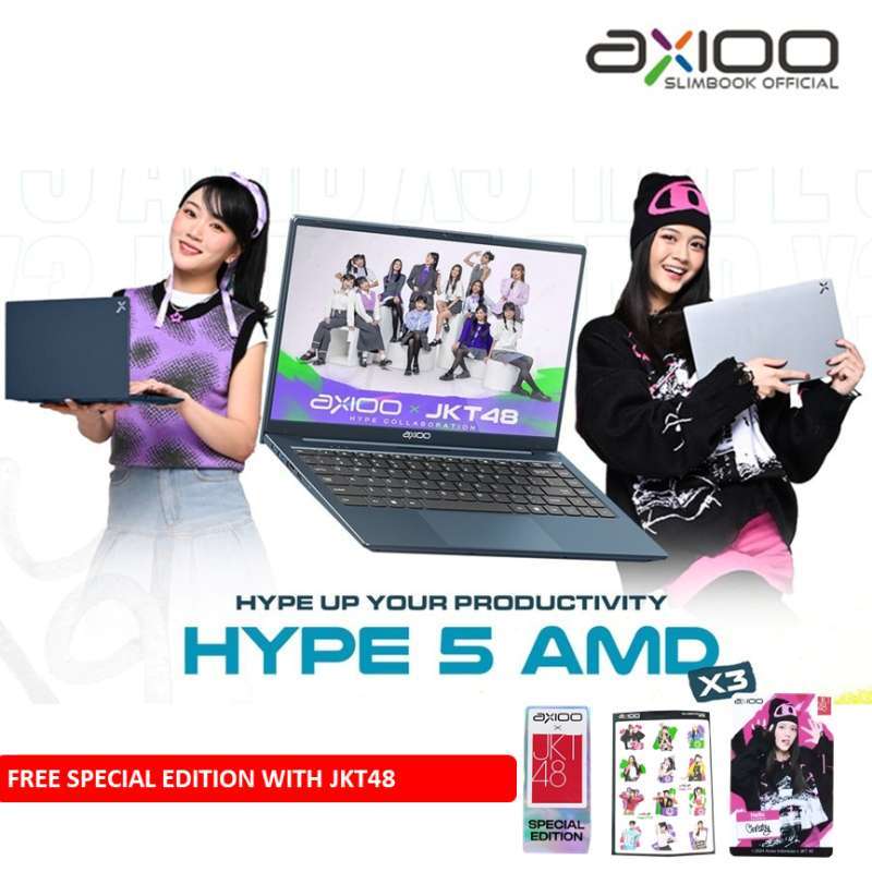 Jual Axioo Hype 5 X3 Jkt48 Amd Ryzen 5 3500u 8gb 256gb Fhd Ips Backlit ...