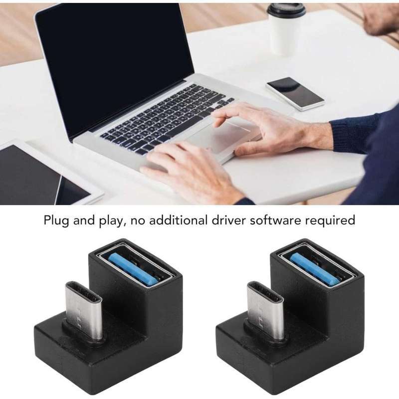 Jual Rondaful Otg Usb 3.0 To Type C High Speed Adapter U Shape Rf30 ...