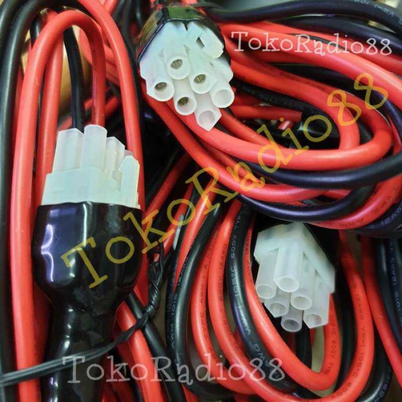 Promo Cable Dc Icom 6 Pin Standard Opc-025. Diskon 33% Di Seller ...