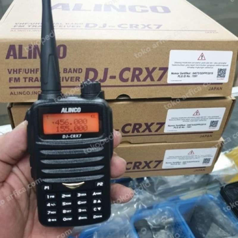 Promo Ht Alinco Dj Crx Dualband Ht Alinco Dj Crx Vhf Uhf Garansi Diskon Di Seller