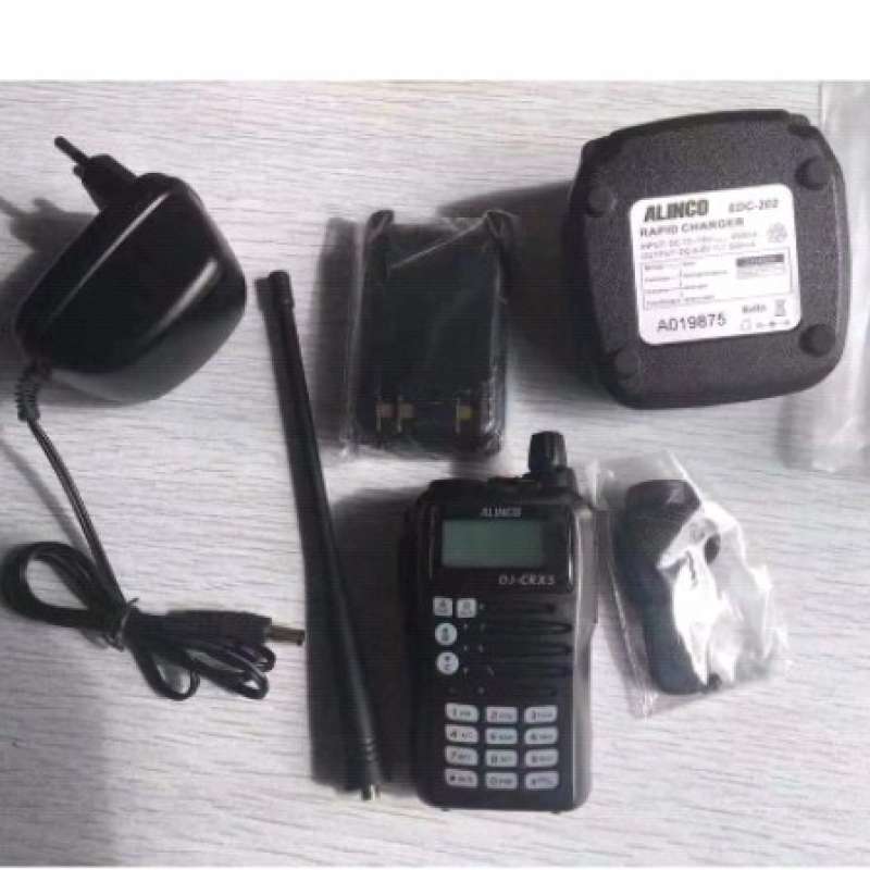 Promo Radio Ht Walkie Talkie Handy Talky Alinco Cr X5 Dj - Crx5 Dual Band Diskon 33% Di Seller ...