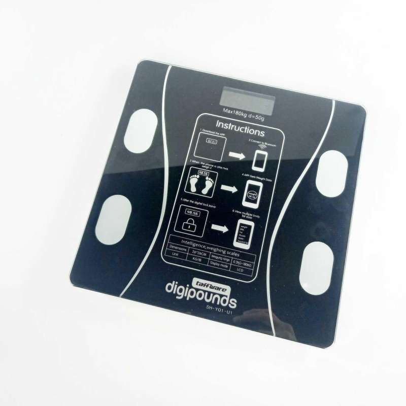 Jual Timbangan Badan Digital Scale Temperature 180kg Sh-y01-u1 Timbngan ...