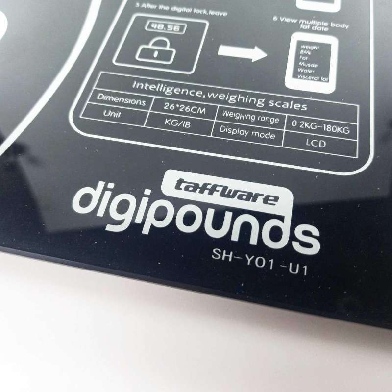 Jual Timbangan Badan Digital Scale Temperature 180kg Sh-y01-u1 Timbngan ...