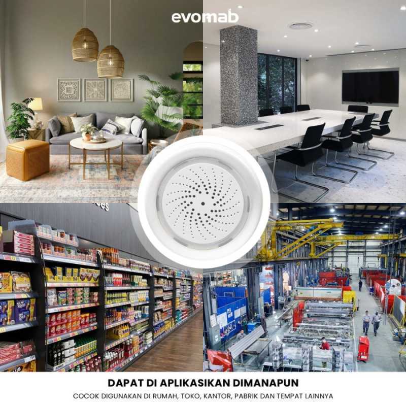 Promo Evomab Bel Rumah Smart Home Alarm Rumah Smart Door Lock Sirine ...