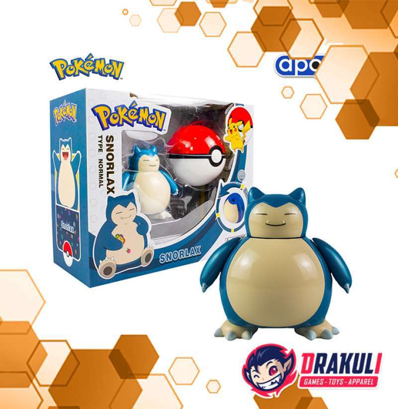 Jual Toys Apolo Pokemon Transform Figure & Ball - Snorlax Di Seller ...