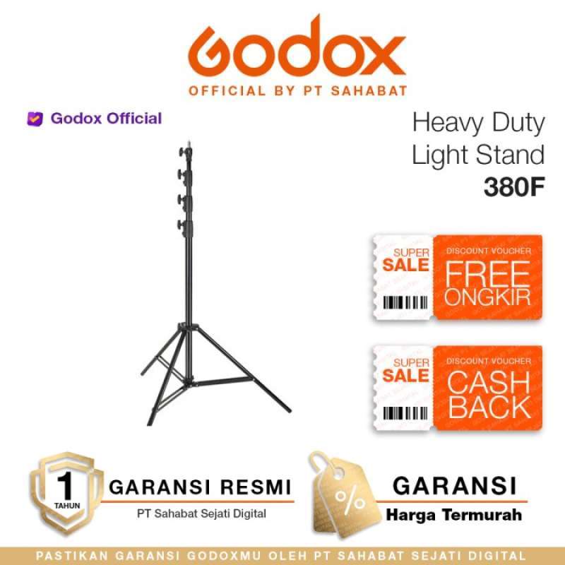 Jual Godox Light Stand 380f Heavy Duty Di Seller Winter - Cengkareng ...