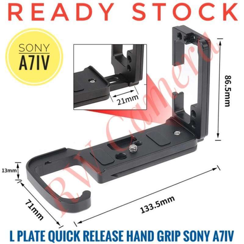 Jual L Plate Plat Tripod Sony A7iv A7 Iv Mark Iv Lplate L Bracket Hand ...