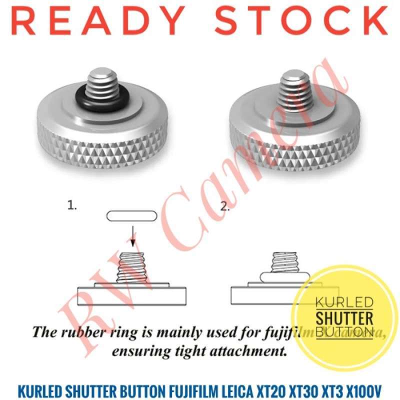 Jual Kurled Soft Shutter Button Fujifilm Tombol Fuji Xt20 Xt3 Xt4 X100v Xt2 Di Seller Sangninja ...