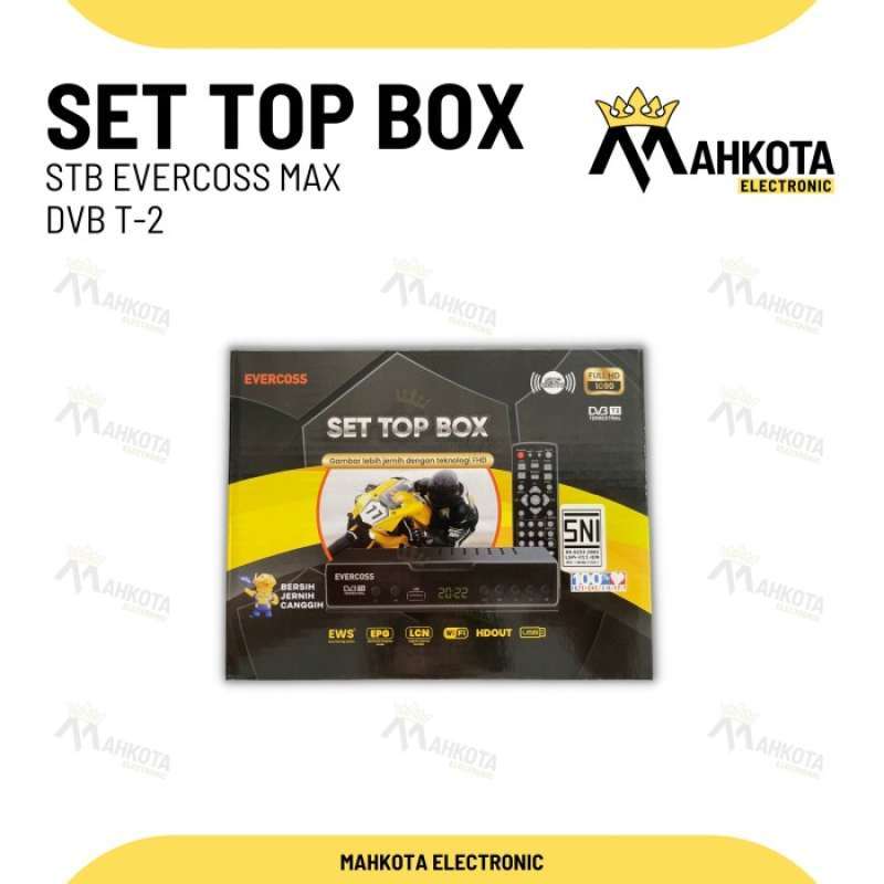 Jual Set Top Box Tv Digital Stb Evercoss Dvb-t2 Di Seller Circlet ...