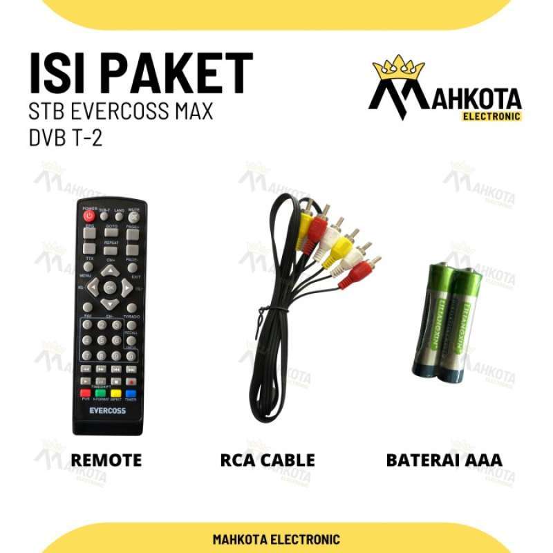 Jual Set Top Box Tv Digital Stb Evercoss Dvb-t2 Di Seller Circlet ...