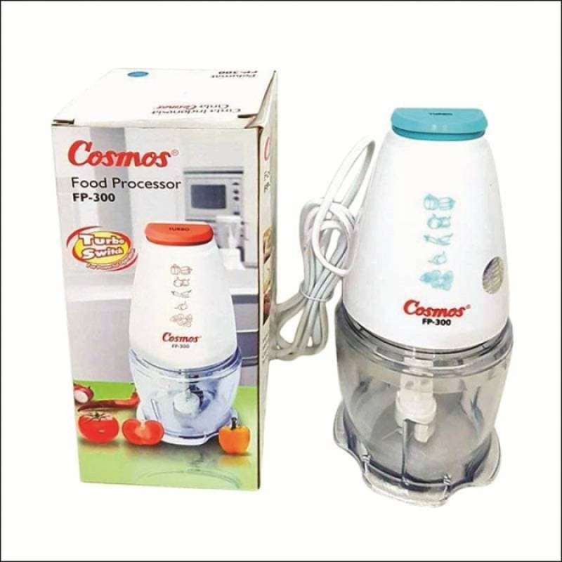 Jual Blender Mini Penghalus Food Processor Cosmos Fp 300 - Biru Di ...