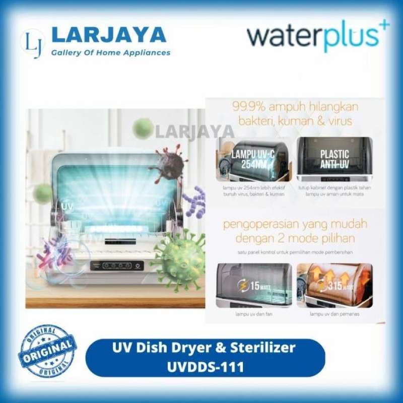Jual Ready Uv Dish Dryer & Sterilizer Wplus-uvdds11 Waterplus+ Murah Di Seller Circlet ...