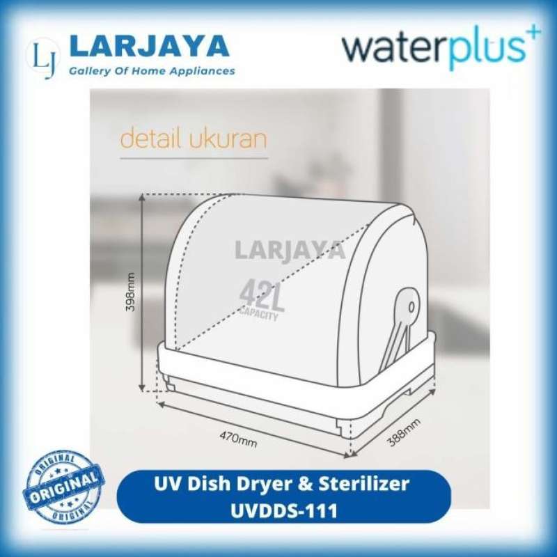 Jual Ready Uv Dish Dryer & Sterilizer Wplus-uvdds11 Waterplus+ Murah Di Seller Circlet ...