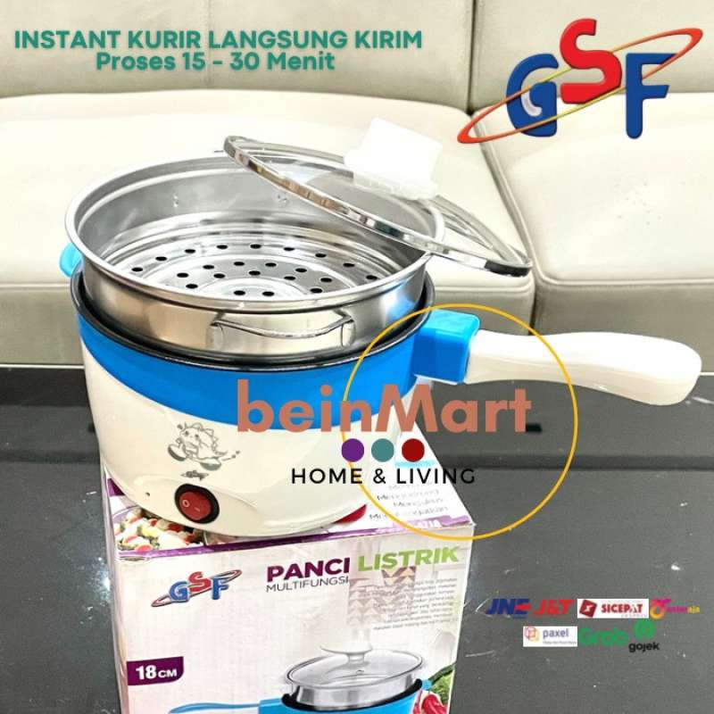 Jual Panci Listrik Wajan Listrik Goreng Rebus Kukus Portable 3 In 1 Q2 ...