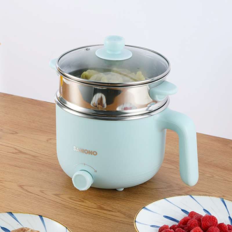 Jual Panci Listrik Kukusan Elektrik Cooker Multifungsi 1.2l Samono Sw ...