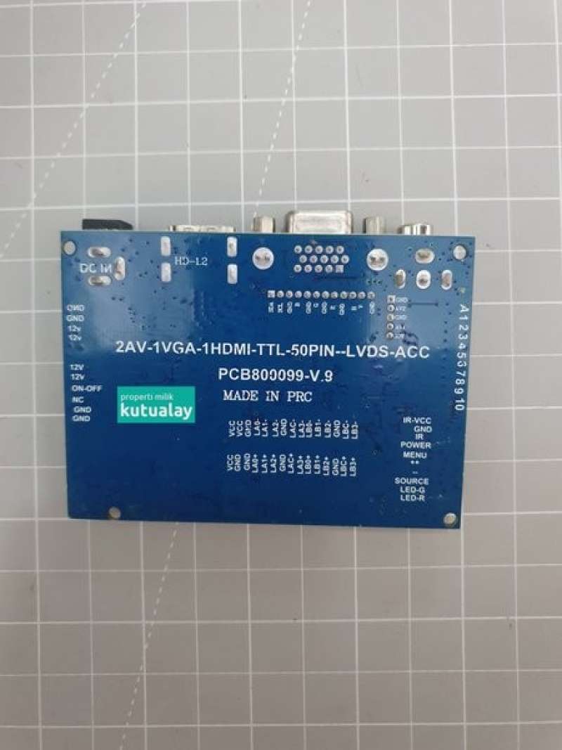 Jual Dijual Board Lcd Ttl 50 Pin Lvds Hdmi Vga Av Diskon Di Seller Circlet - Cengkareng Timur ...