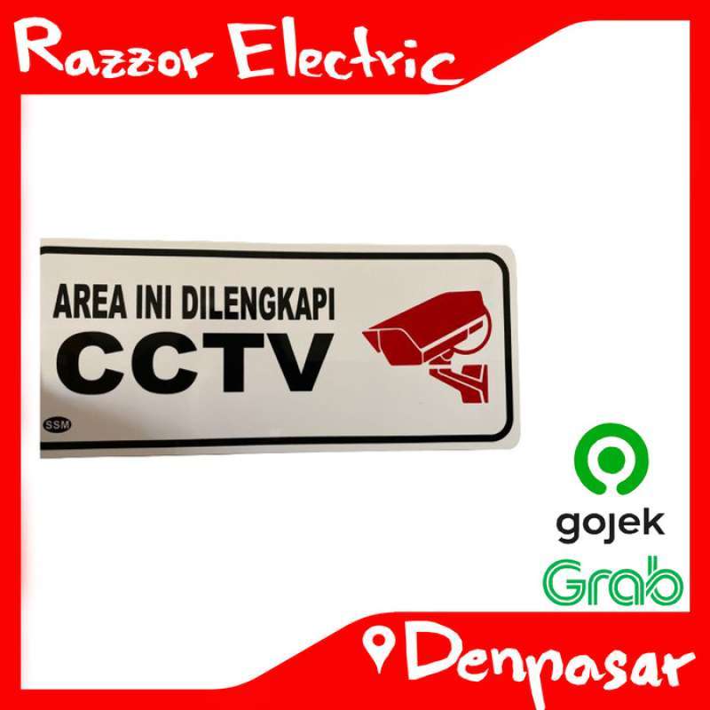 Jual Sign Board Akrilik Besar Area Ini Dilengkapi Cctv Di Seller ...