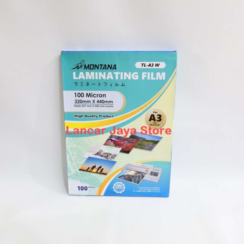 Jual Films Laminating Secure Ukuran A3 Plastik Laminating Secure A3 ...