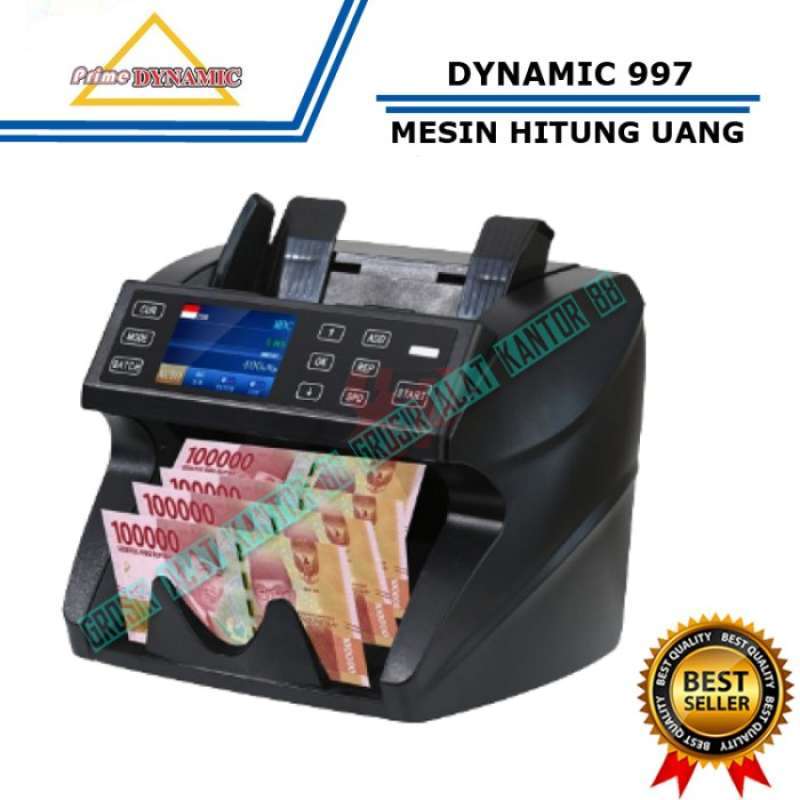 Jual Money Counter Prime Dynamic 997 - Mesin Hitung Uang Dynamic 997 Di Seller Circlet ...