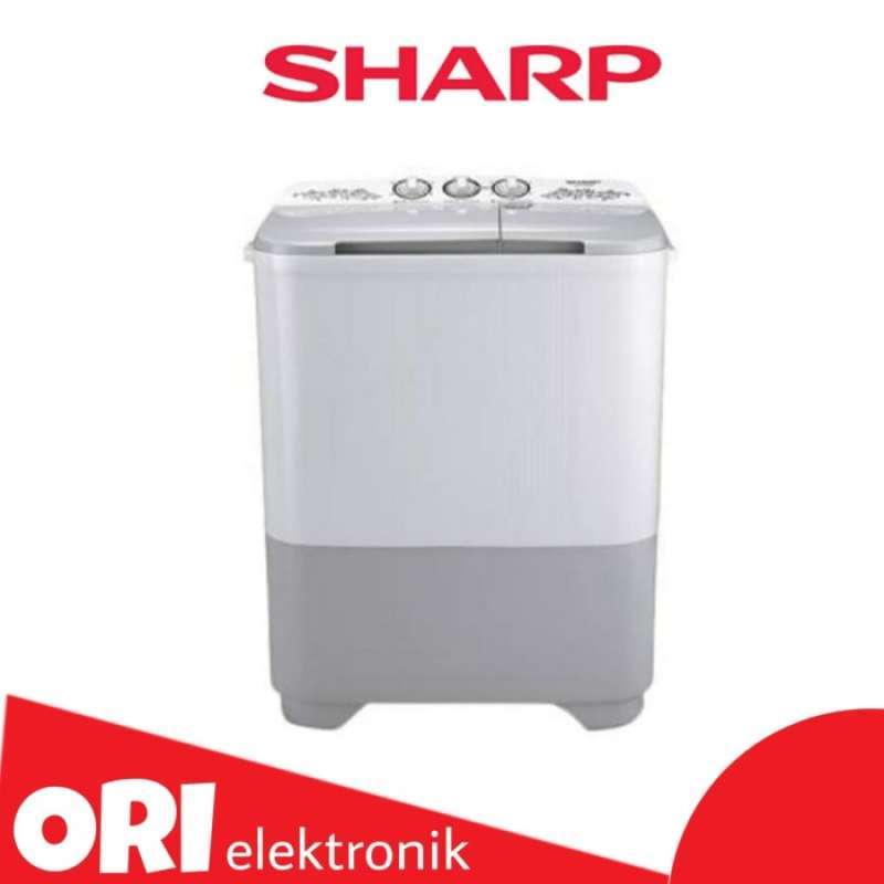 Jual Sharp Mesin Cuci 2 Tabung 8kg Est-80mw (sby-sda-gresik Only) Di ...