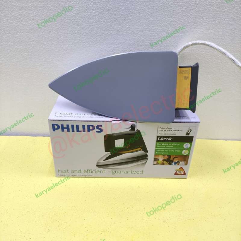 Jual Setrika/ Gosokan Listrik Philips Classic Hd-1172 Original Di ...