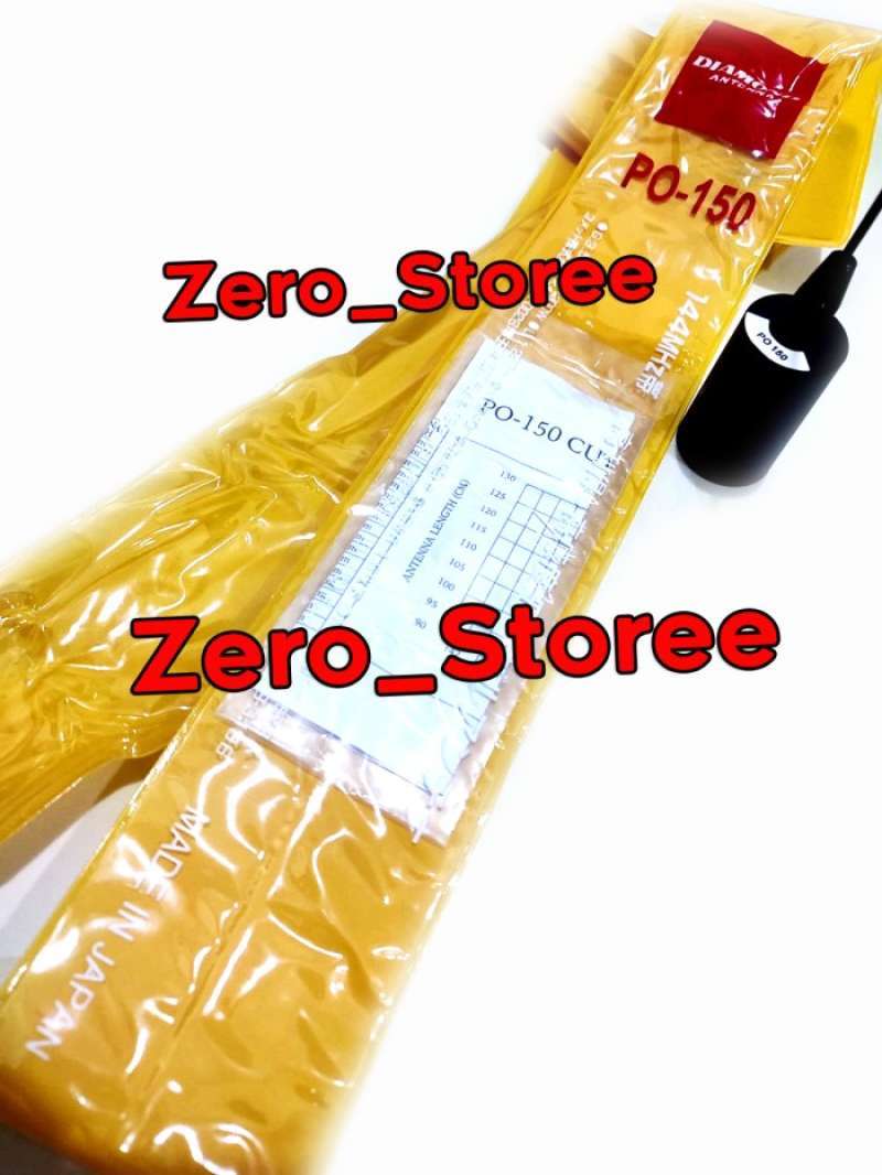 Jual Rig Antena Mobil Larsen Po150 Po-150 Diamond Antenna Vhf Po 150 Hitam Di Seller Circlet ...