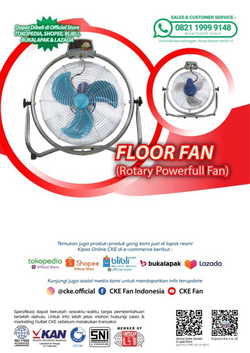 Promo Cke Rotary Powerfull Fan 22 Inch Kipas Angin Rumah Terbaik Diskon 8% Di Seller Haveart ...