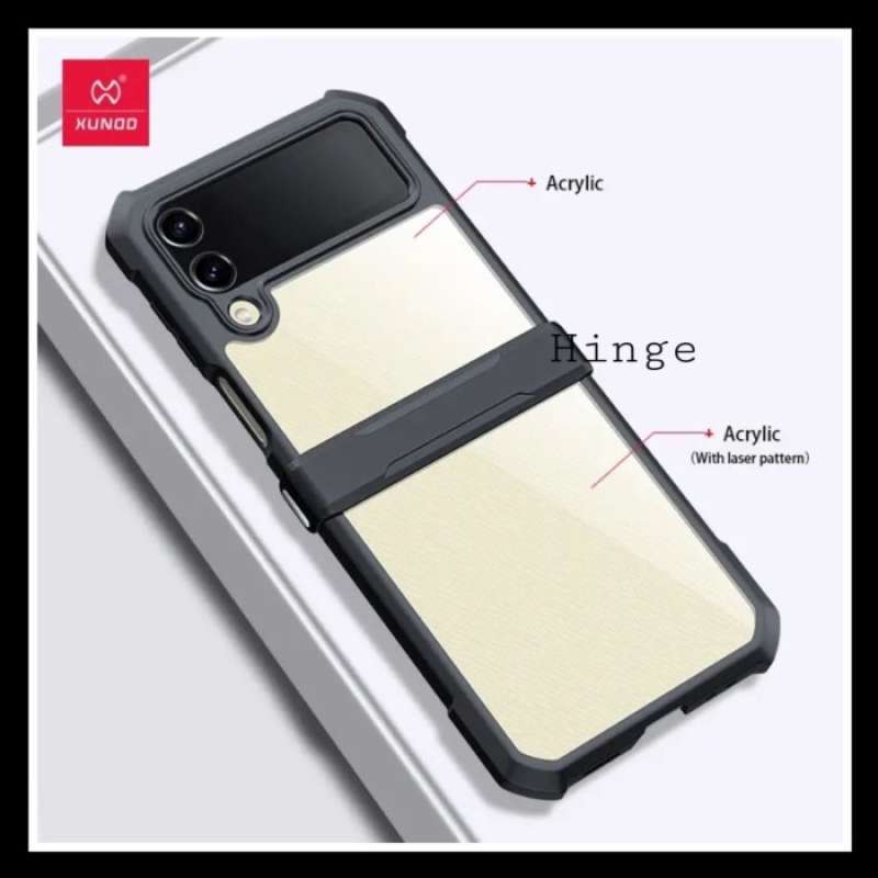 Promo Samsung Galaxy Z Flip 3 Flip3 5g Xundd Beatle Original Case Transparan Diskon 23% Di ...