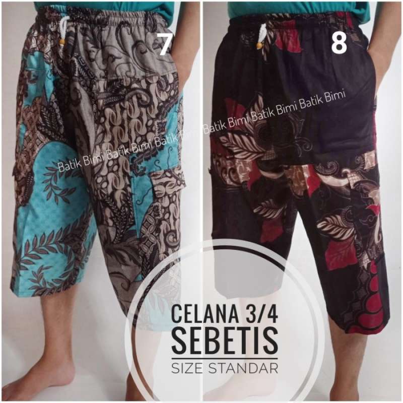 Jual Celana Batik 3/4 Ukuran Standar Di Seller Wd_store - Cengkareng ...