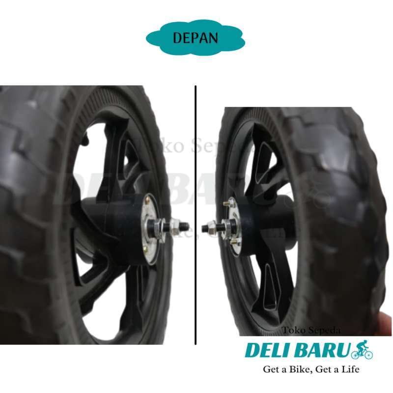 Jual Ban Buta Ban Busa Ban Mati Velg 12 Inch Depan Atau Belakang Komp ...
