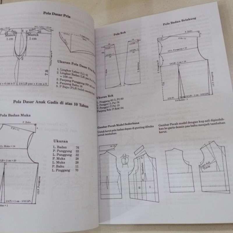 Jual Buku Konstruksi Pola Menjahit Busana Wanita Di Seller Winter - Cengkareng Timur, Kota ...