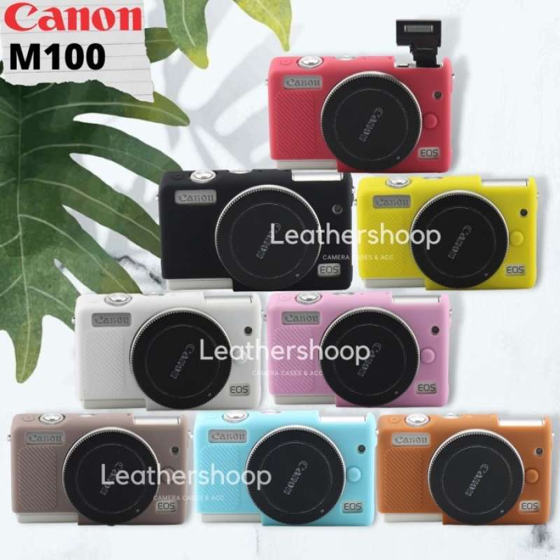 Jual Soft Silicone Case Canon Eos M100 M200 - Hitam Di Seller Circlet ...