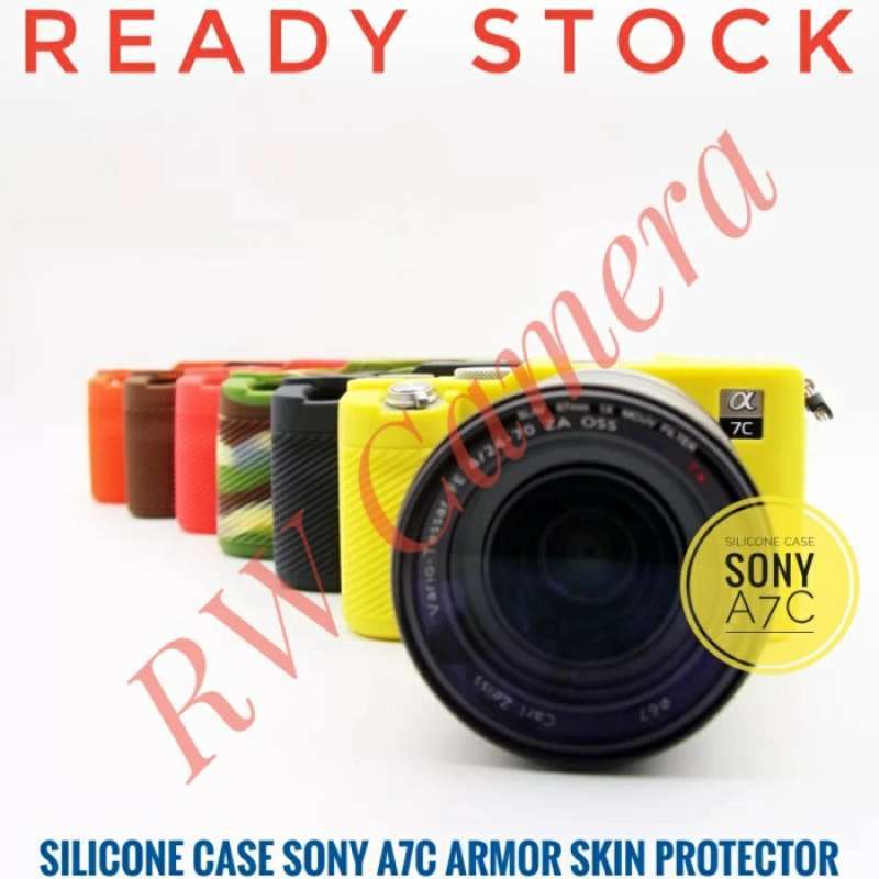 Jual Silicone Case Sony A7c A7 C Ilce-7c Sarung Karet Armor Skin ...