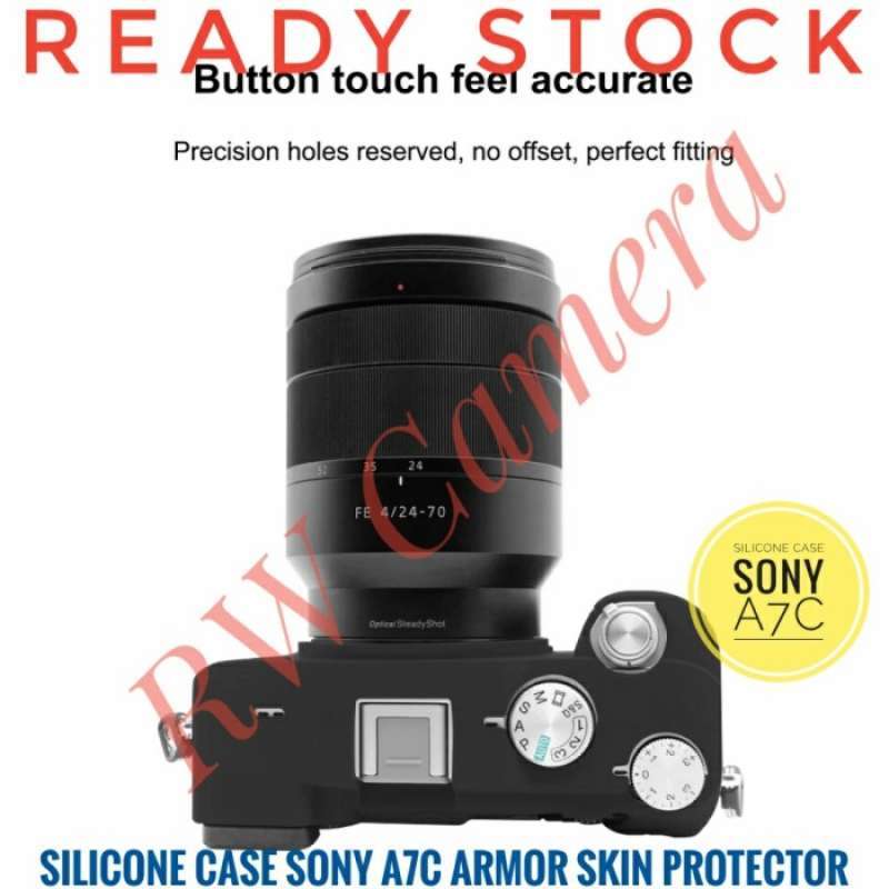 Jual Silicone Case Sony A7c A7 C Ilce-7c Sarung Karet Armor Skin ...