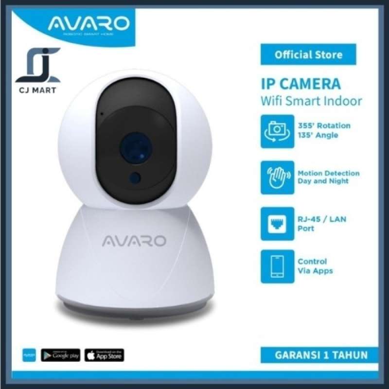 Jual Avaro Smart Indoor Ptz Ip Camera Cctv Wifi Iot Home Automation Di Seller Rumix - Cengkareng ...