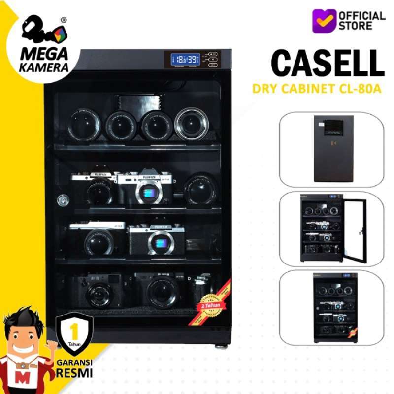 Jual Casell Ca-80a Dry Cabinet Camera With Electronic Display 80l - Dry ...