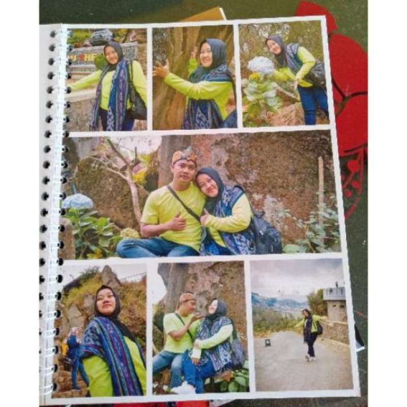 Jual Photobook Cetak Foto Album Grid Jilid Spiral Di Seller Circlet ...
