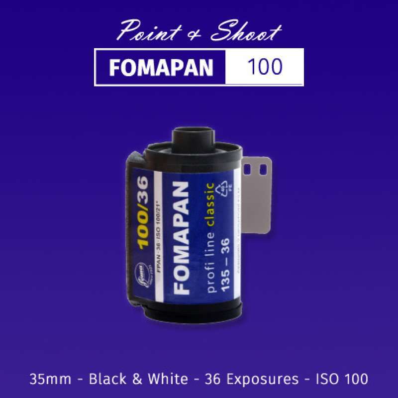 Jual Foma Fomapan 100 Profi Line Classic - 135 / 36 - Bw Roll Film ...