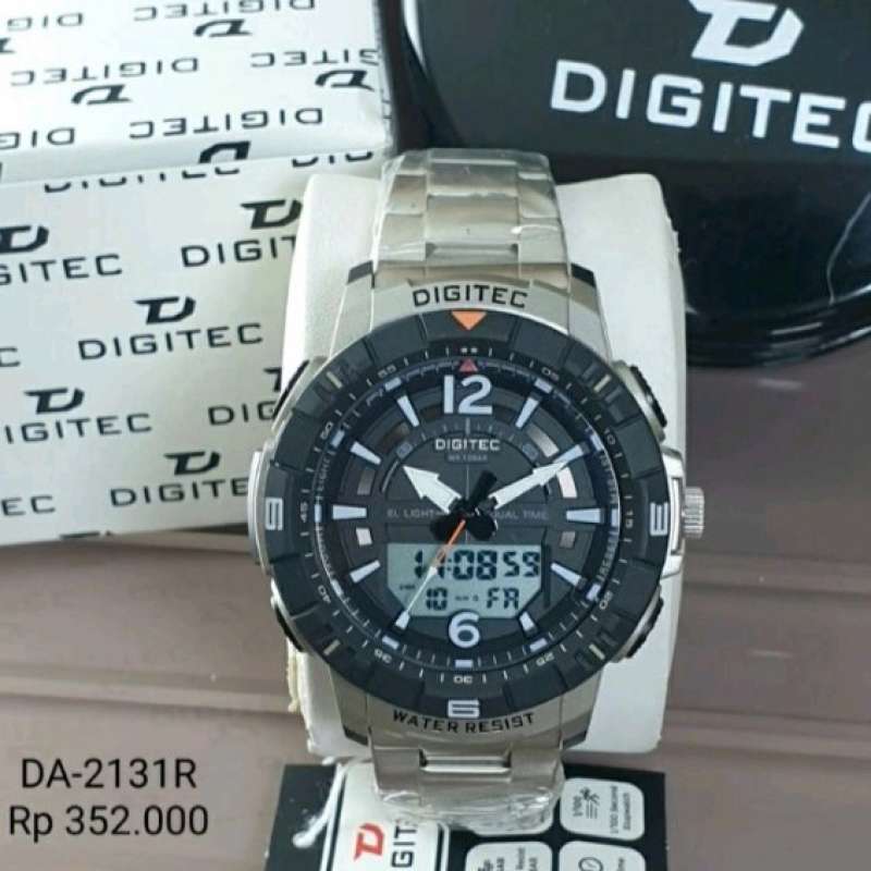 Jual Jam Tangan Pria Digitec Da 2131 / Dg 2131 / Digitec 2131 Original ...