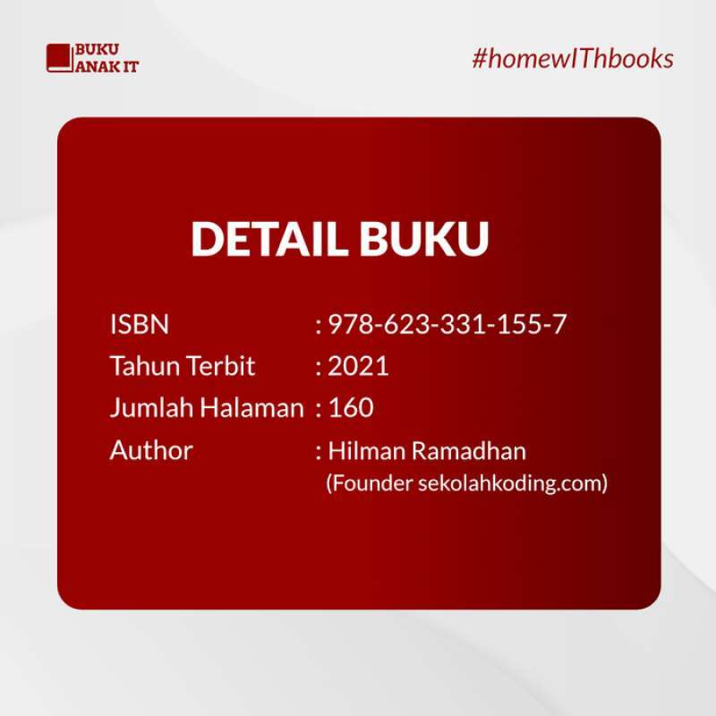 Promo Buku Halo Koding | Buku Untuk Programmer Indonesia | Hilman Ramadhan Diskon 26% Di Seller ...