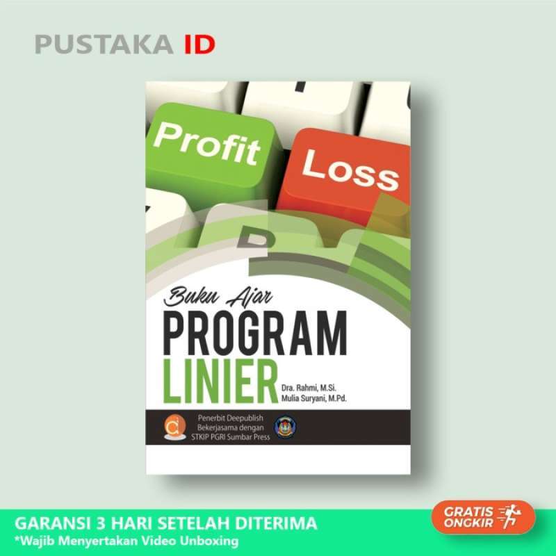 Promo Buku Ajar Program Linier Diskon 26% Di Seller Harui Store - Karet ...