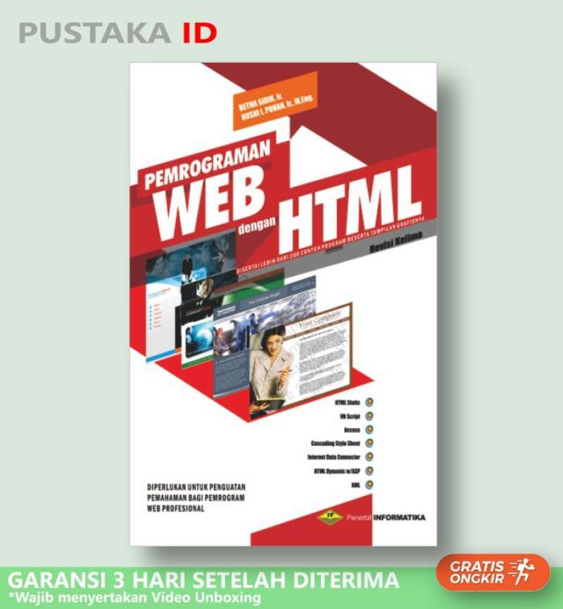 Promo Buku Pemrograman Web Dengan Html (revisi Kelima) Diskon 26% Di ...